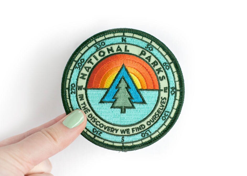 National Parks Sunrise Patch - Etsy
