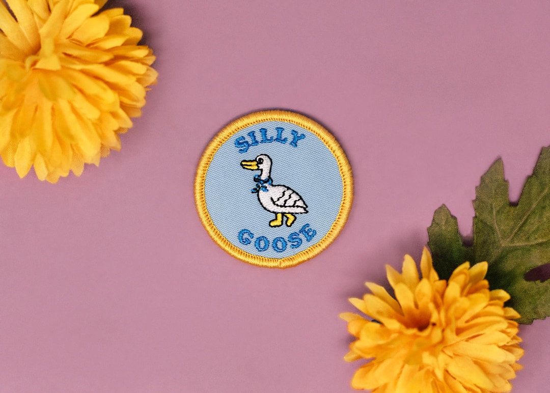Silly Goose Sew on Patch - Etsy