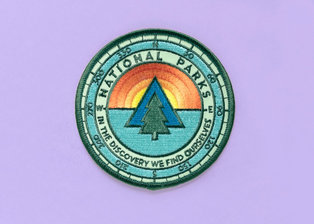 National Parks Sunrise Patch - Etsy