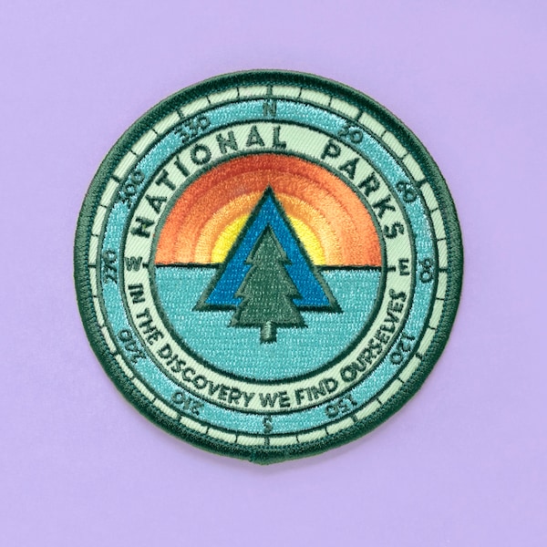 National Park Patch - Etsy
