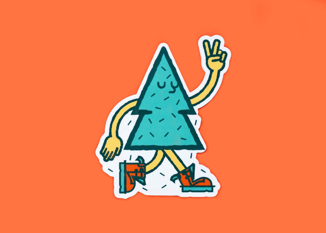 Tree Friend Vinyl Sticker - Etsy