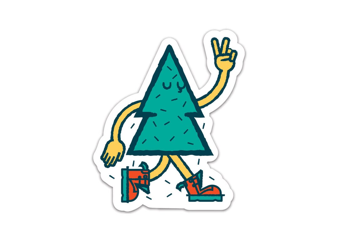 Tree Friend Vinyl Sticker - Etsy