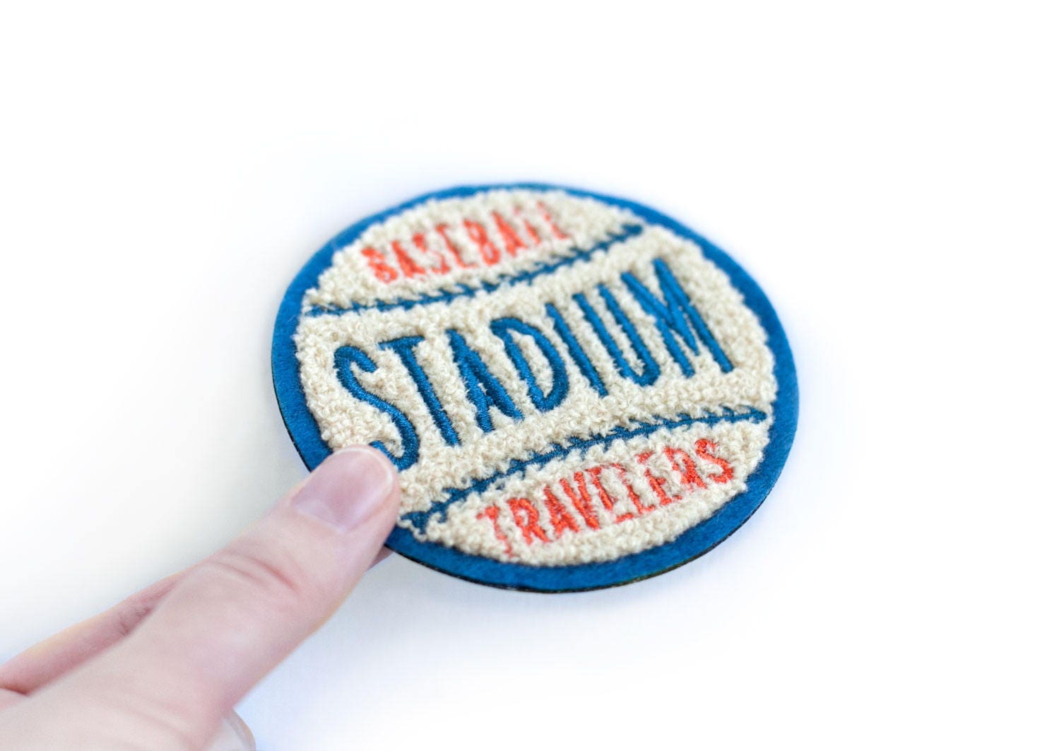 DISCOUNTED: Baseball Stadium Soft Chenille Patch - Etsy