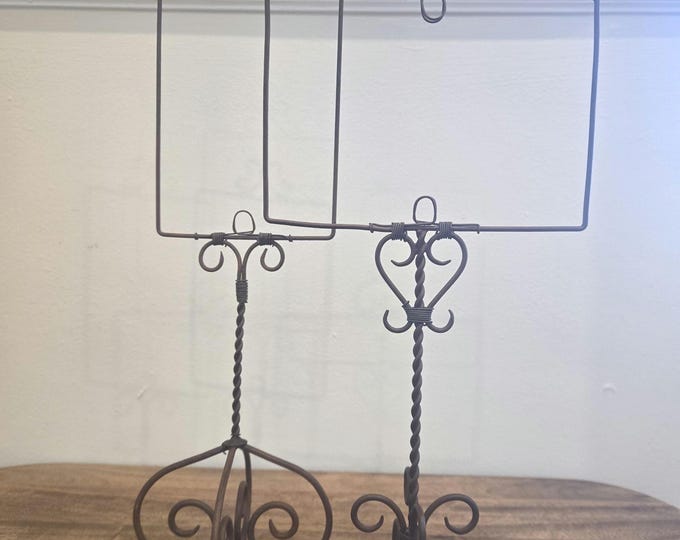 Vintage Rustic Wire 4X6 Picture Frames (set of 2) - Etsy