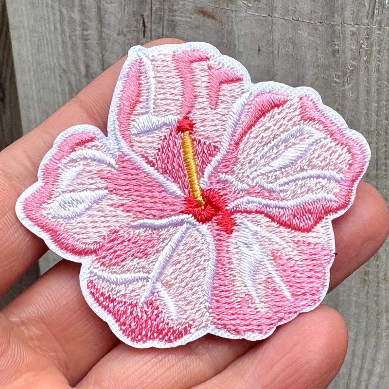 Flower Iron on Patch - Etsy