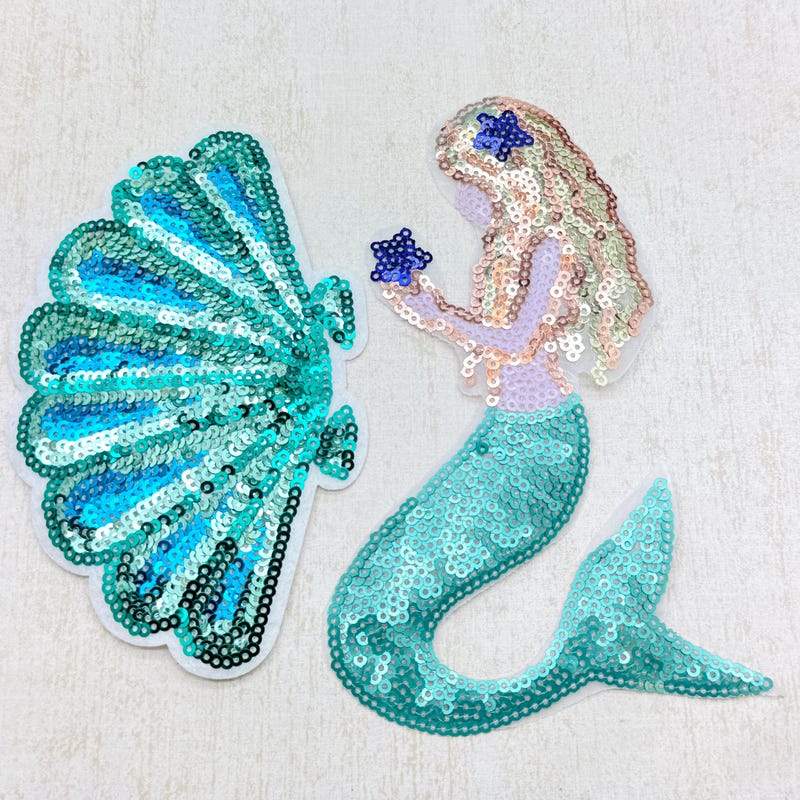 Mermaid Patch - Etsy
