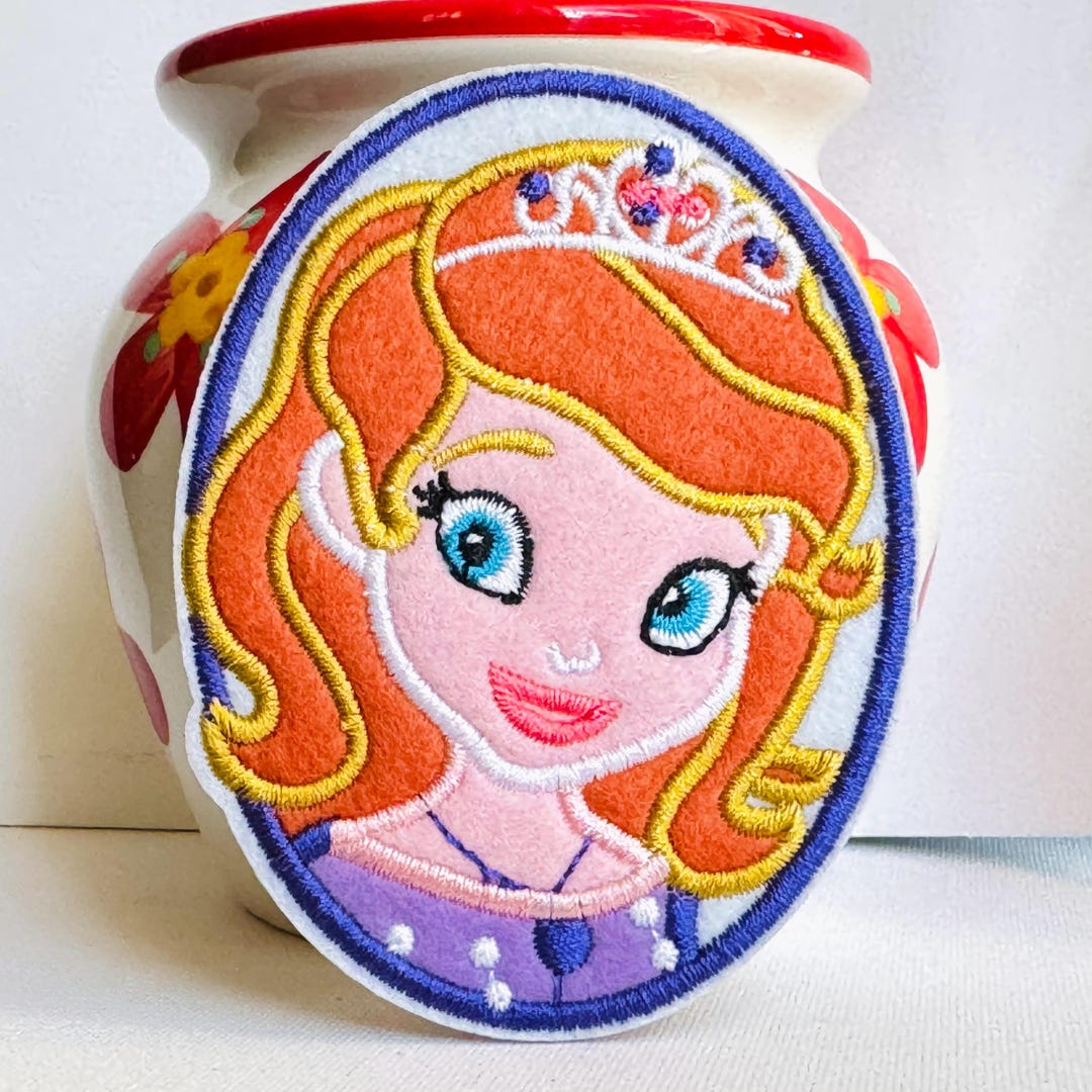 Sofia the First Princess Patch 4 Sofia Embroidery Iron on Patch Cartoon Patch Girls Patch ...