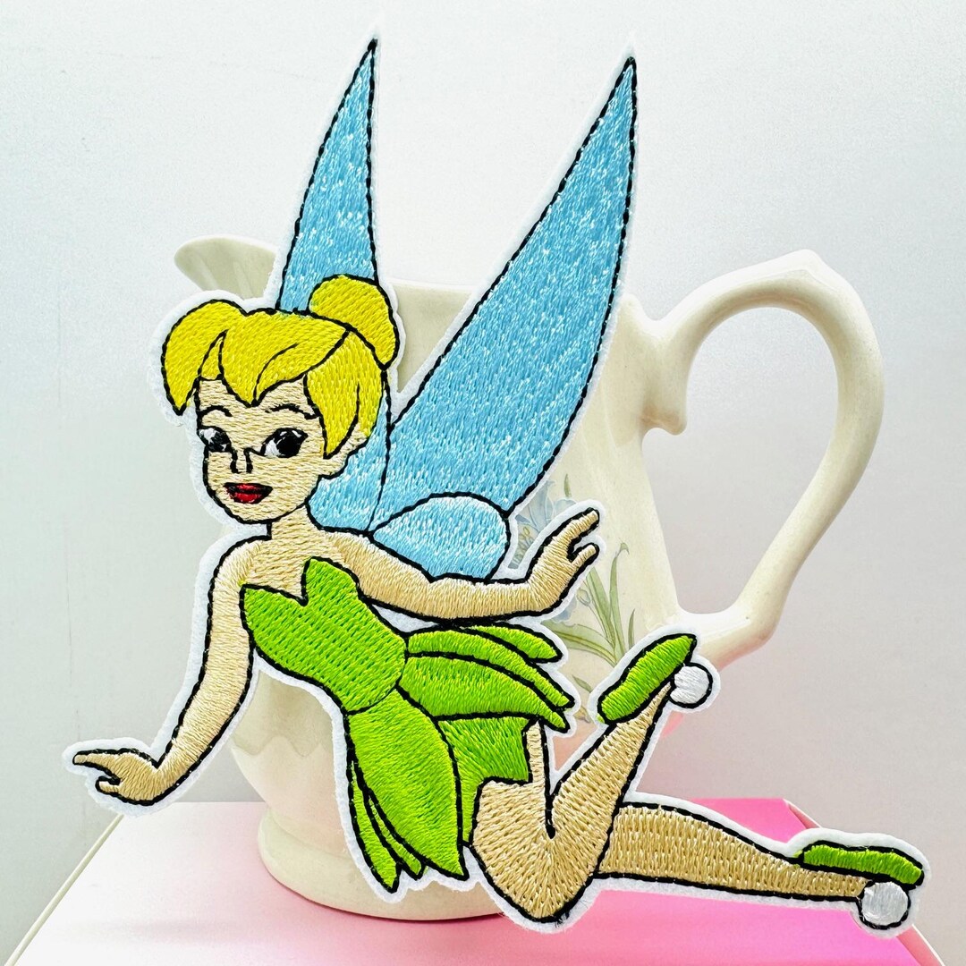 Tinkerbell Iron on Patch 4"fairy Patch Princess Patch Princess Iron on ...