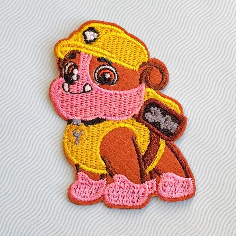 Dog Patch 3.2" Kid Iron on Patch Embroidered Paw Patrol Iron on Patch ...
