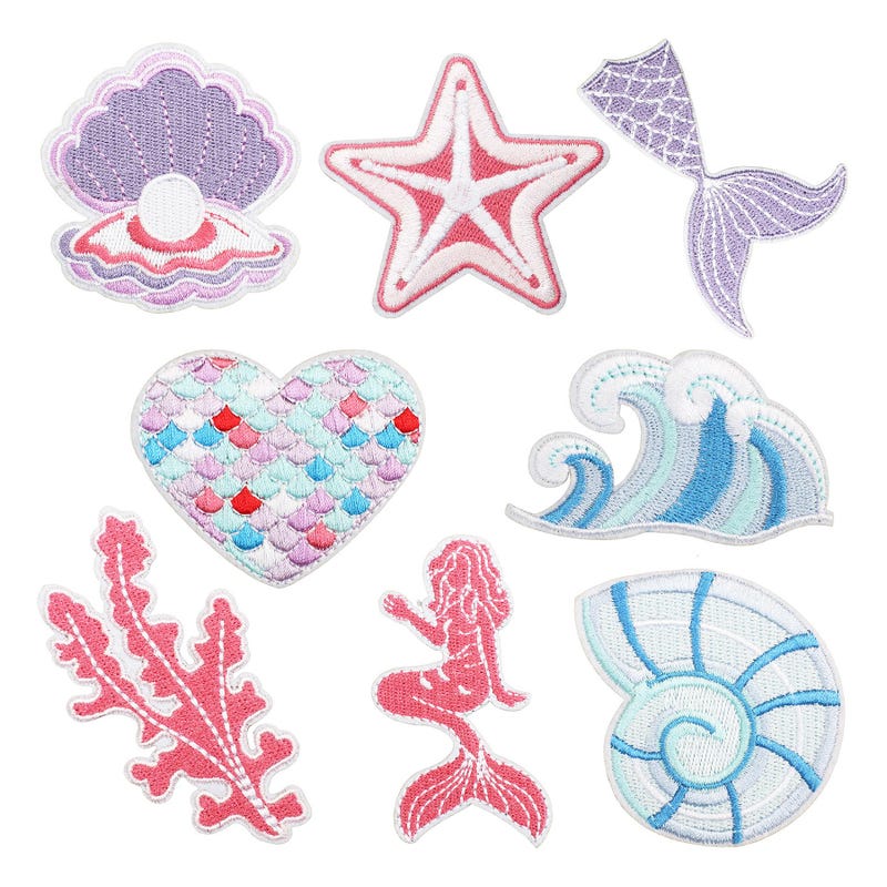 Seashell Patches - Etsy