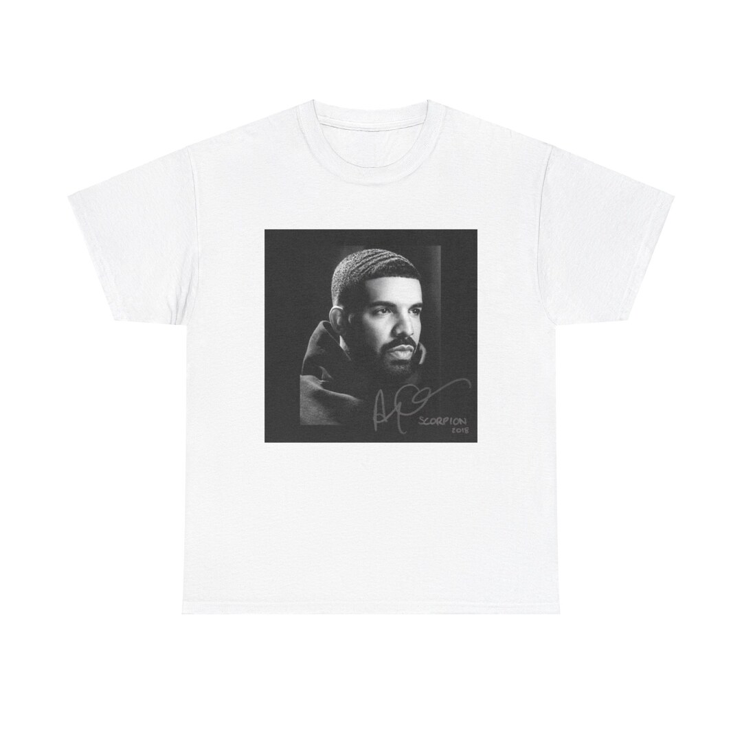 Drake Scorpion Album Cover T-shirt - Unisex Heavyweight Cotton Tee T ...