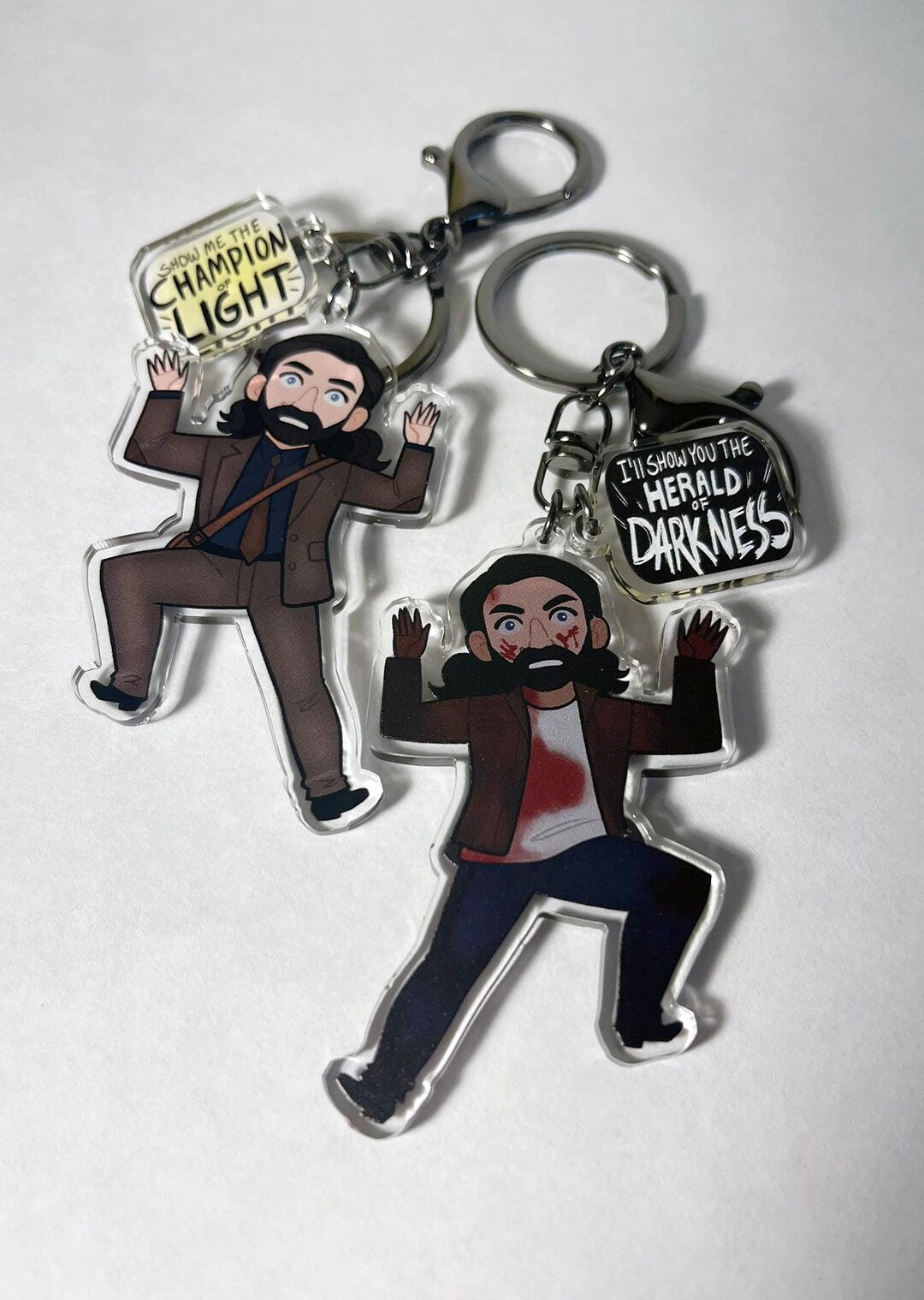 Alan Wake 2 Champion of Light Keychain - Etsy