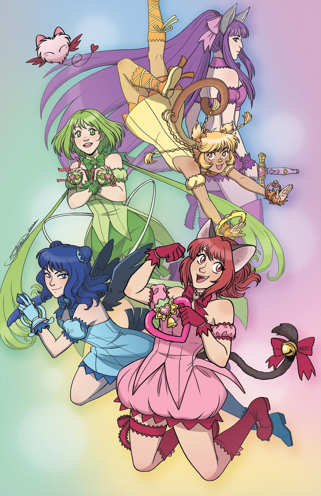 Tokyo Mew Mew New Print - Etsy