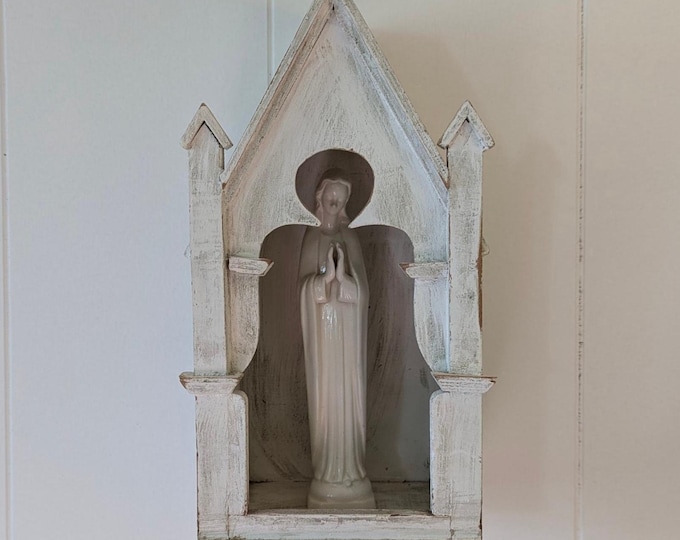 Vintage Shrine DIY Altar Display Box Ornate Nicho Shadow Box With ...