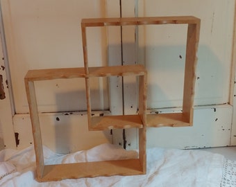 Interlocking squares | Etsy