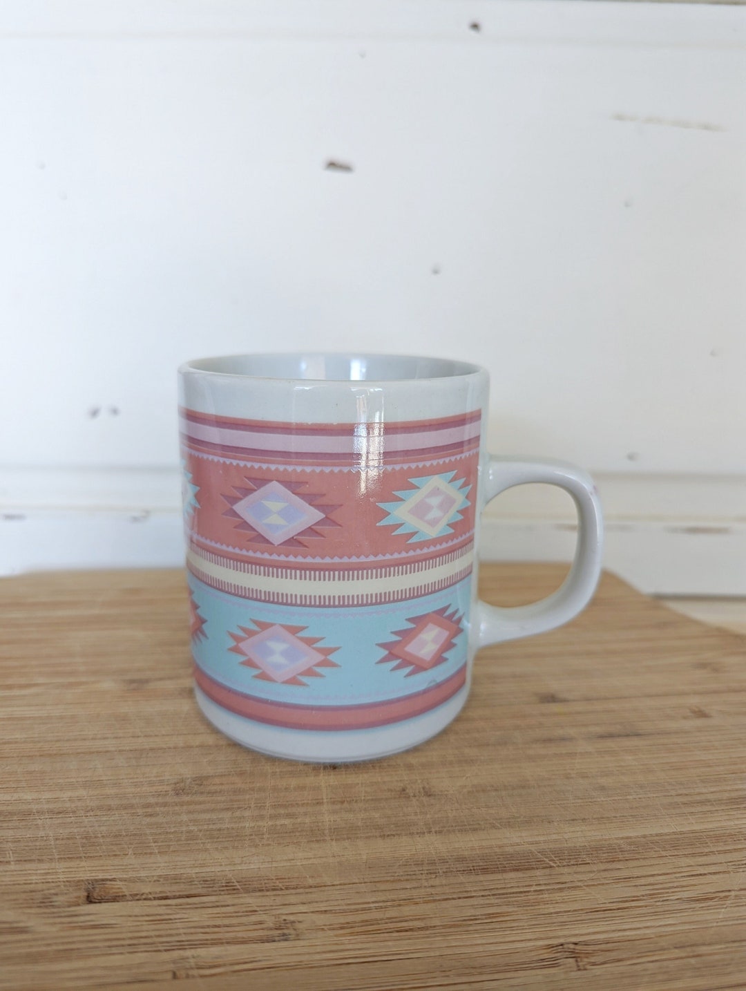 Vintage Southwest Coffee Mug Southwestern Coffee Cup - Etsy