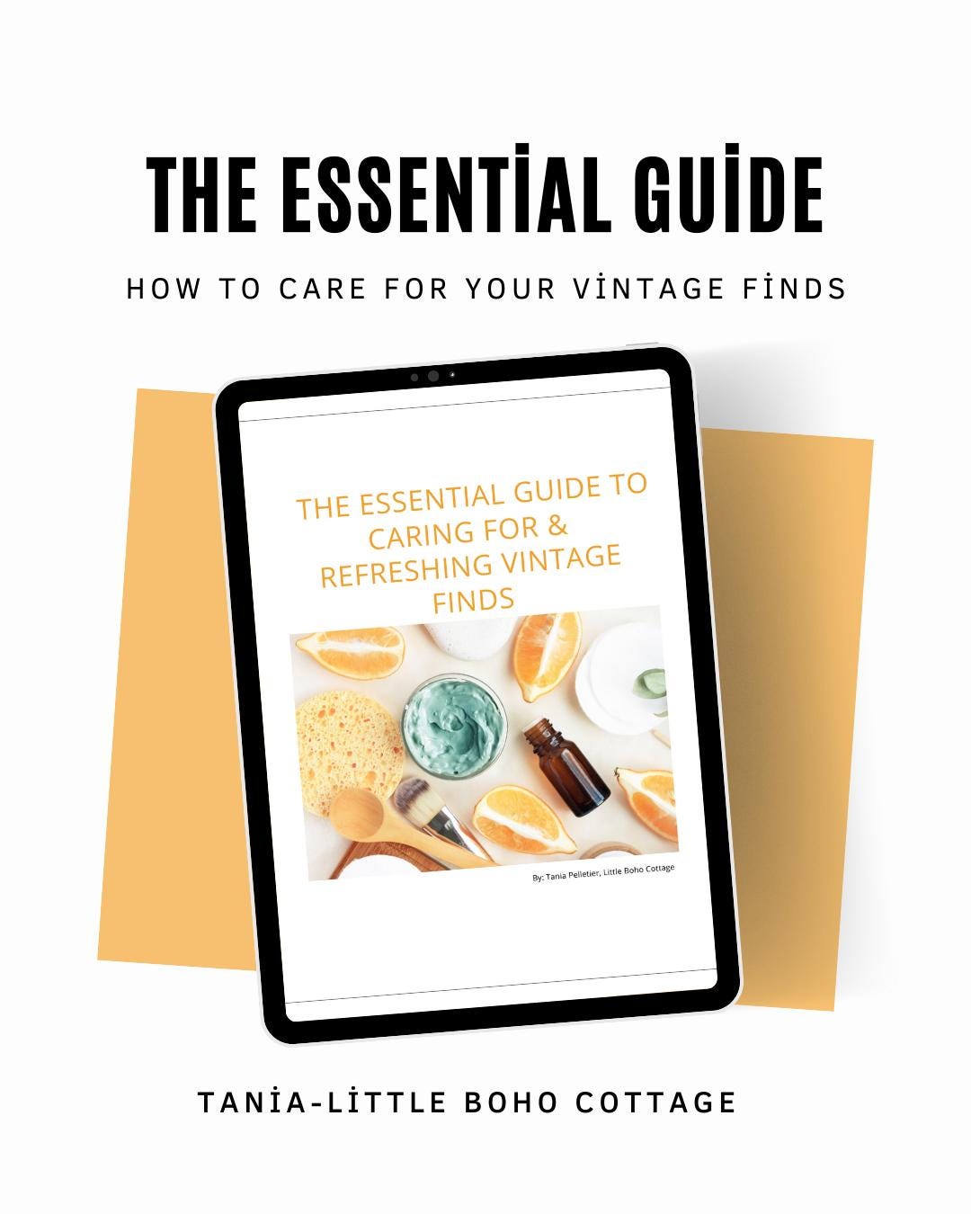 Vintage Care Guide Digital Download for Collectors How to Clean ...