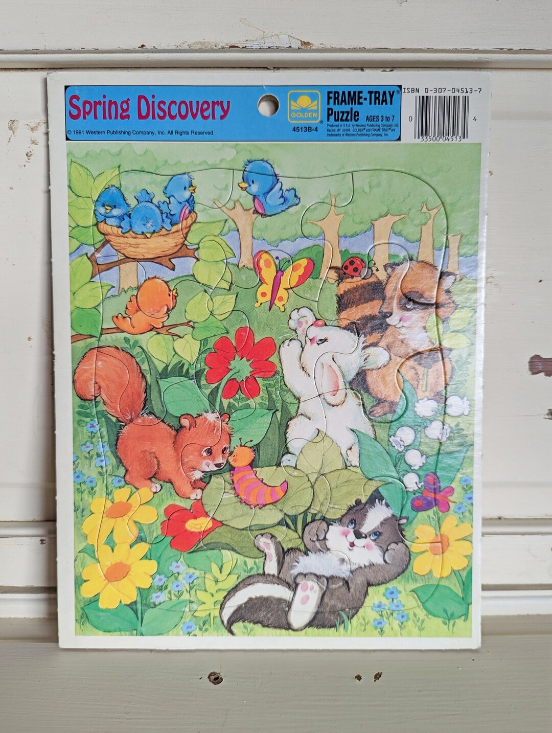 Vintage Puzzle 1990s Children's Toys Jigsaw Puzzle - Etsy
