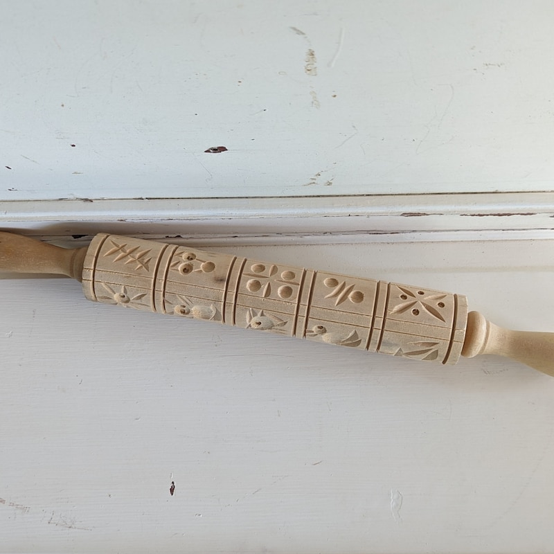 Carved Rolling Pin - Etsy
