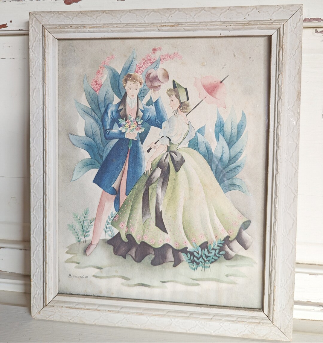 Vintage Bernard Print - Etsy