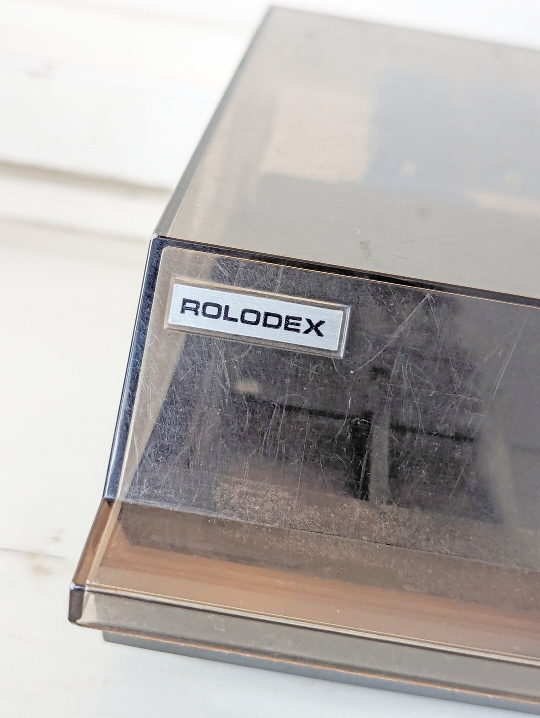 Vintage Rolodex Card File Model VIP 24C Vintage Mad Men Office Supplies ...