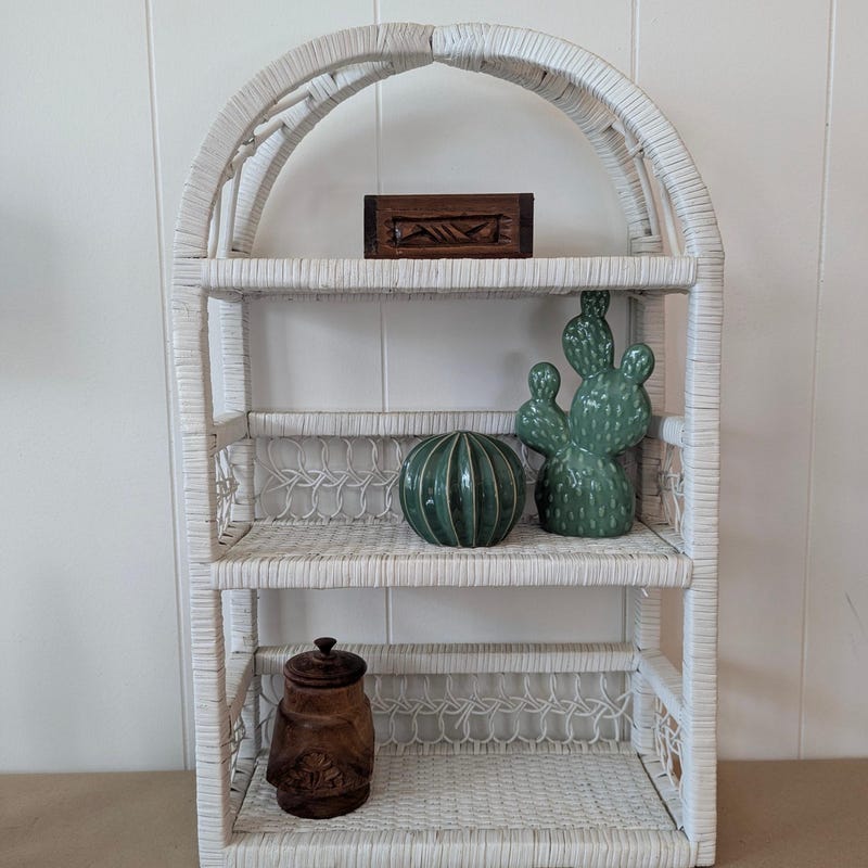 Wicker Shelf - Etsy