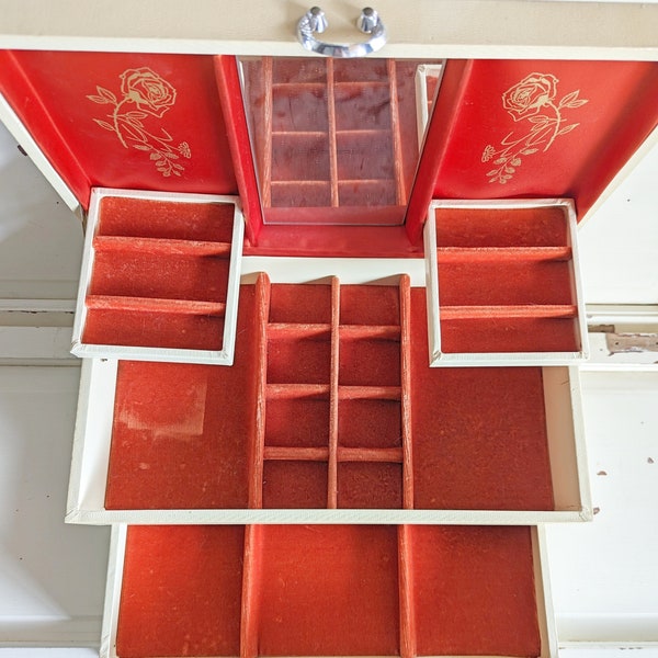 White Jewelry Box - Etsy