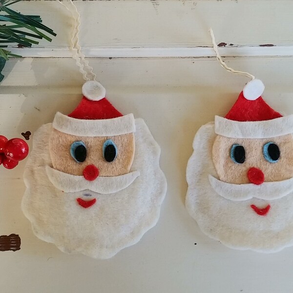 Felt Santa Claus - Etsy