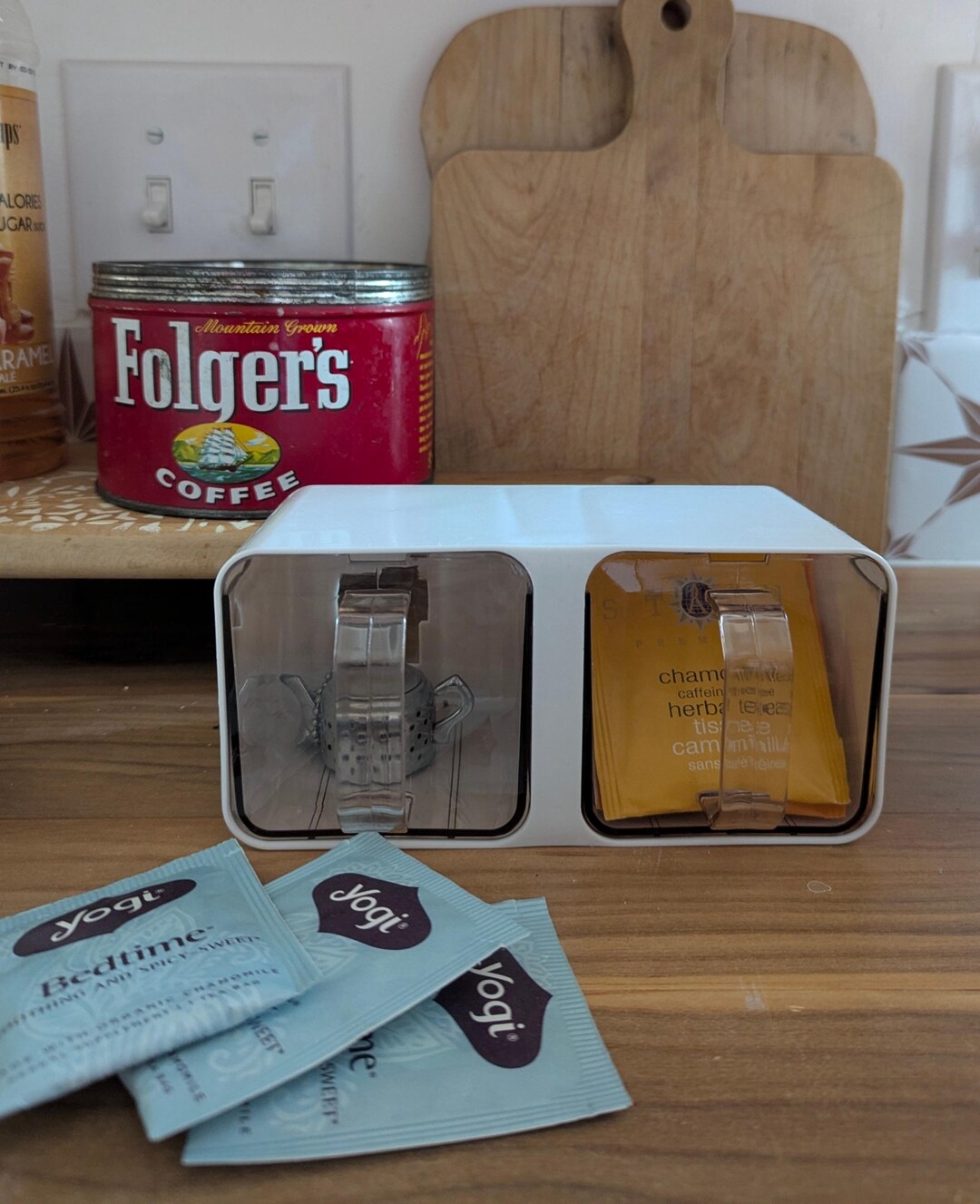 Vintage Plastic Drawers 1980s Desk Caddy Office Organizer Funky Storage ...