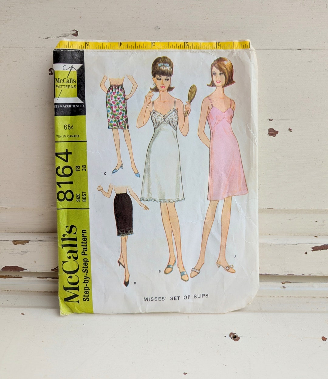 Vintage Sewing Pattern Size 18 | 1960s Mccall's Pattern 8164 for Misses ...
