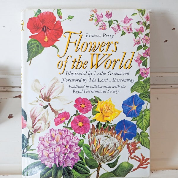 Vintage Flower Book - Etsy