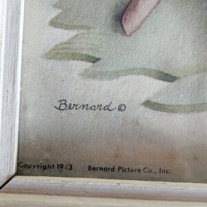 Vintage Bernard Print - Etsy