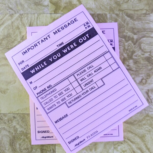 Message Pad - Etsy