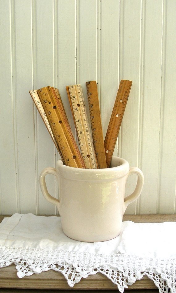 Vintage Rulers 5 Old School Rulers Instant Collection - Etsy