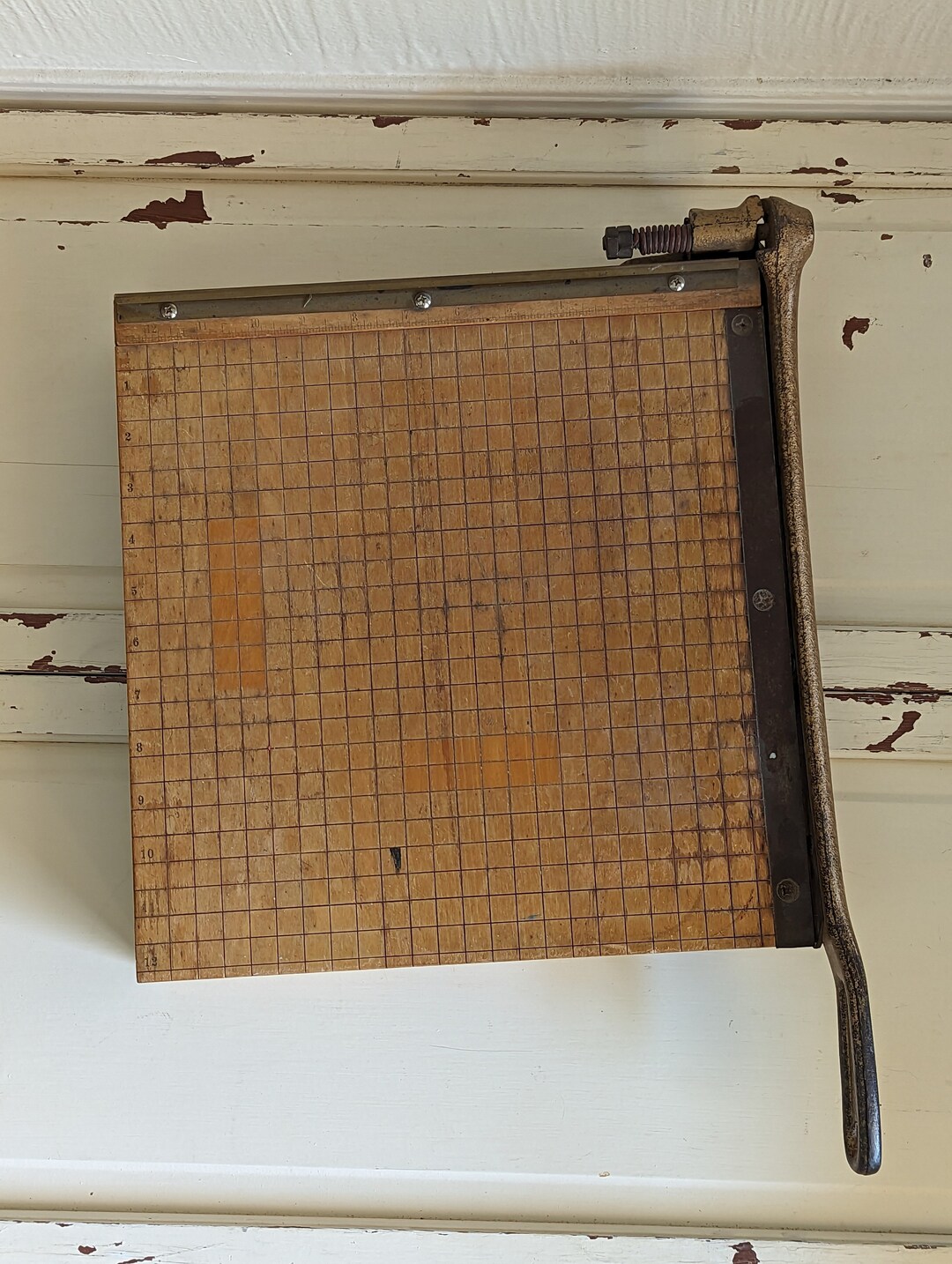 Vintage Ingento 12 Paper Cutter No. 4 Ideal School - Etsy