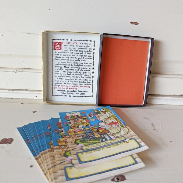 Vintage Book Plates - Etsy