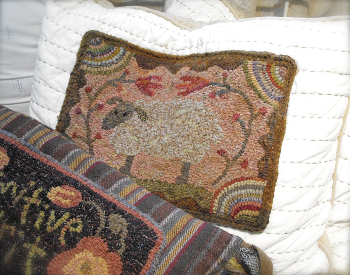 Sheep Daydream Pattern PDF for Rug Hooking and Punchneedle - Etsy