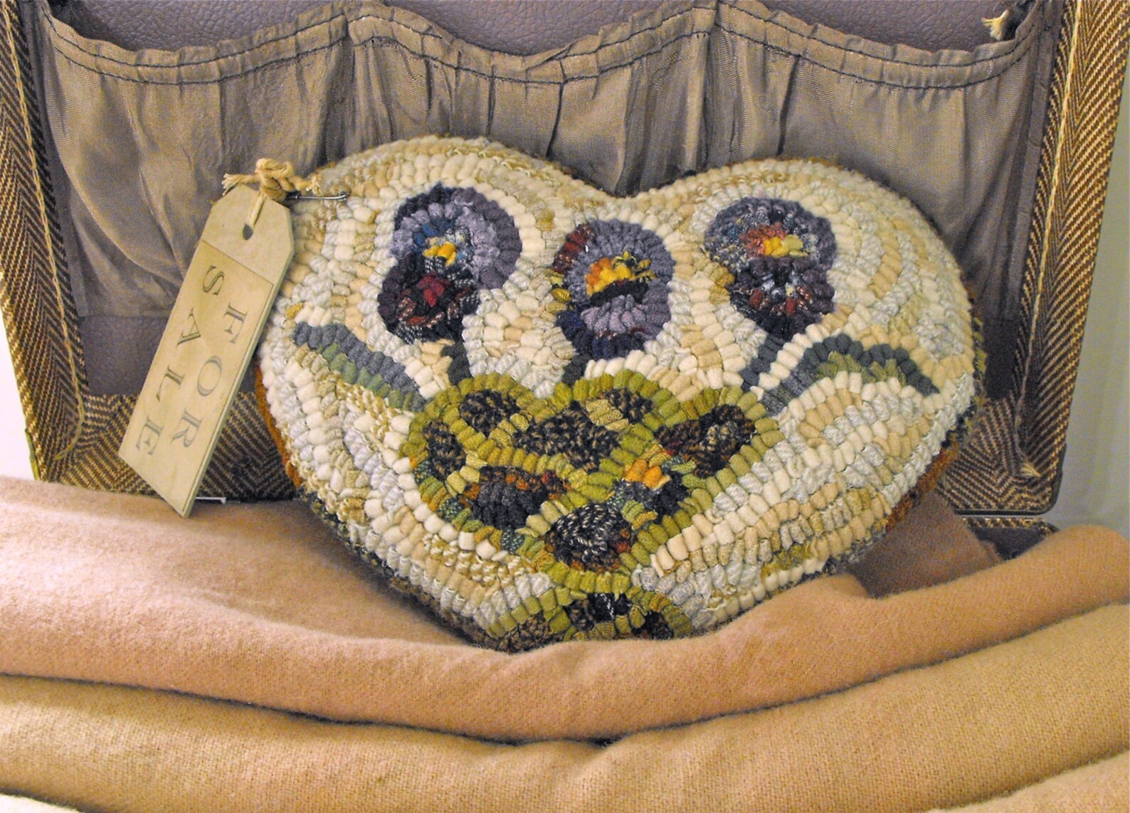 Flower Hearts PDF Pattern Set for Rug Hooking//pansy//roses ...