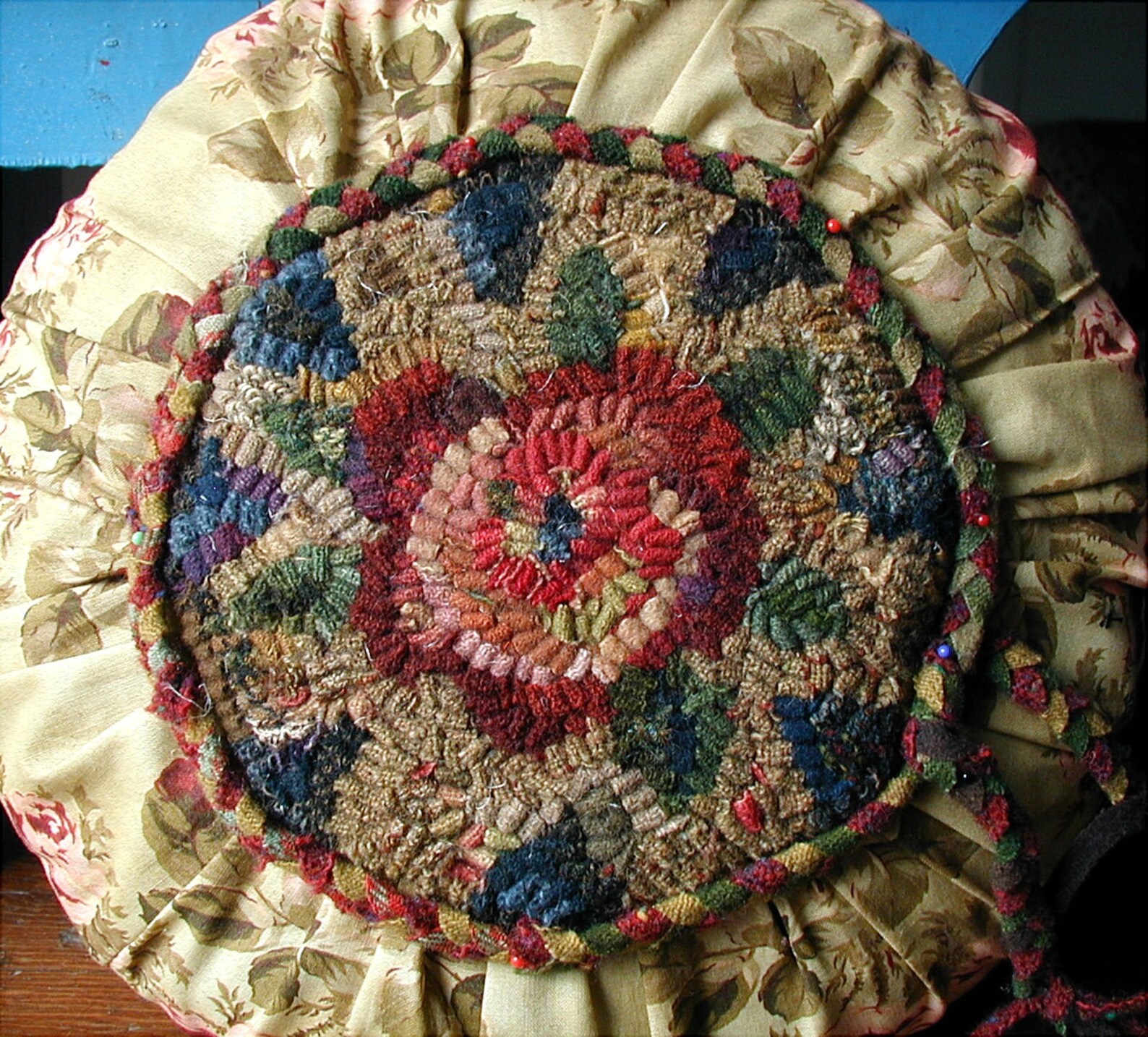 Rose Sewing Case and Pillow PDF Instant Download Pattern Set for Rug ...