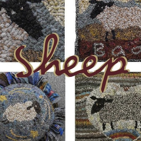Sheep Rug Hooking Pattern - Etsy