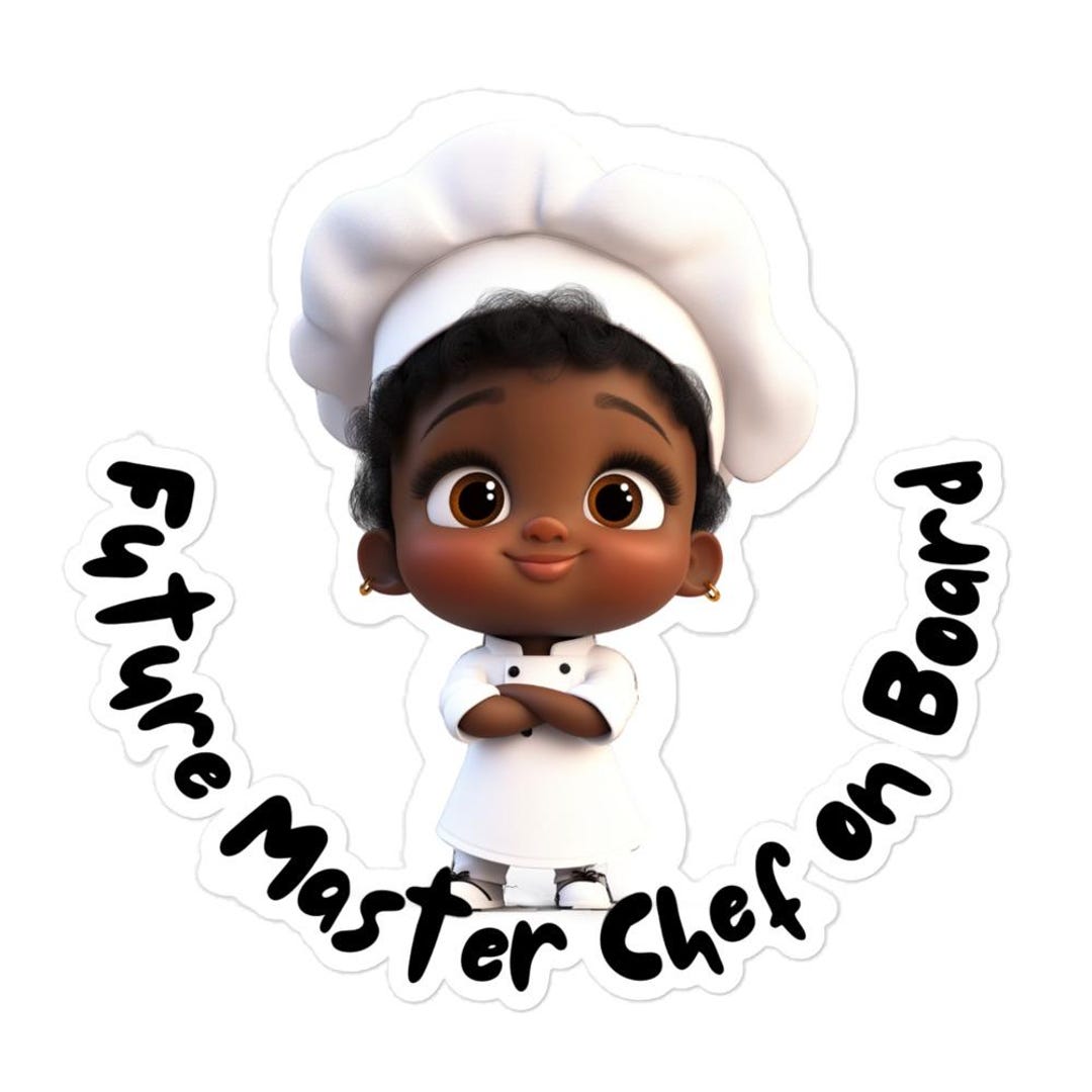 CAR Sticker "future Master Chef on Board" - Etsy