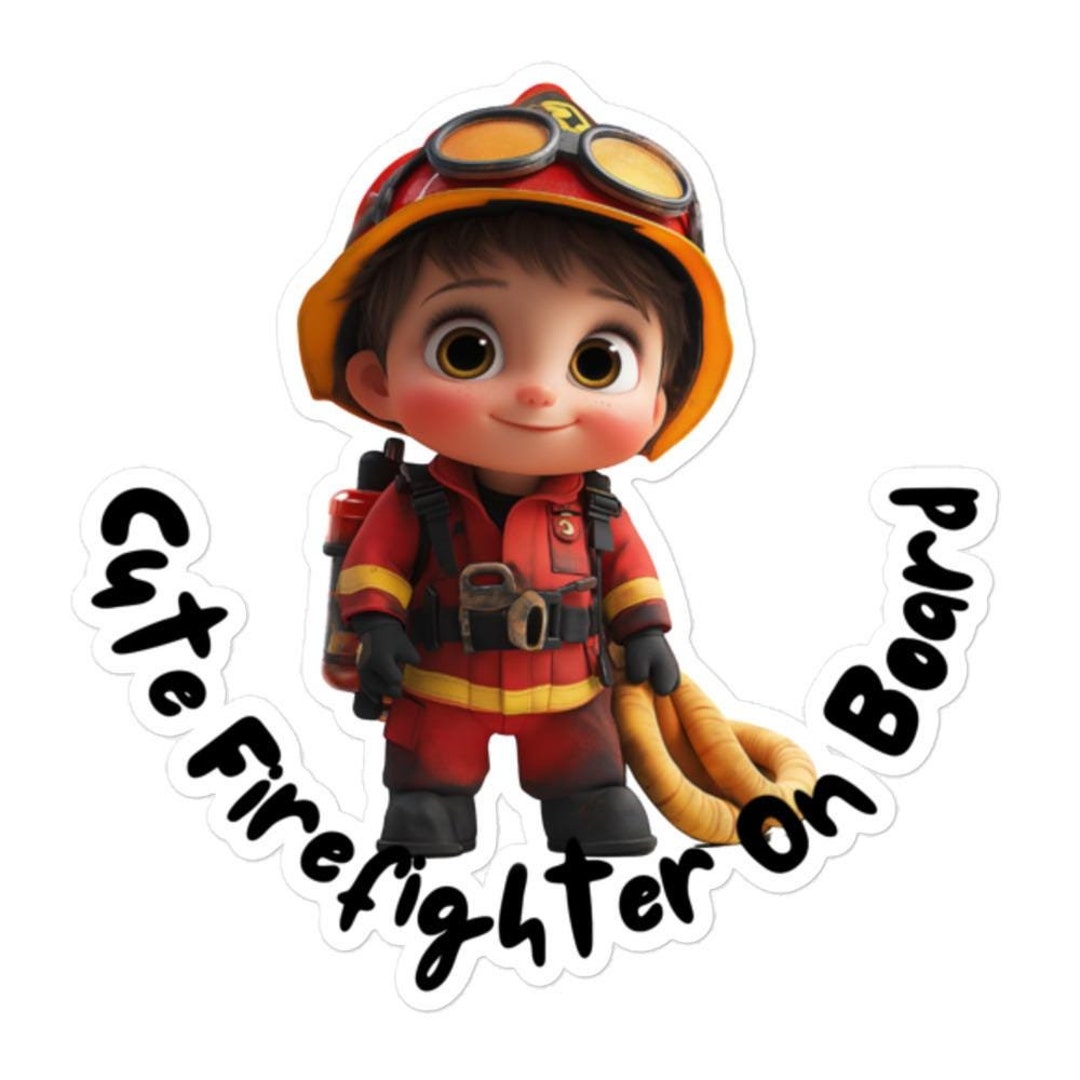 Brave Baby Aboard Sign | Drive Safe Baby on Board | Cute Car Sticker ...