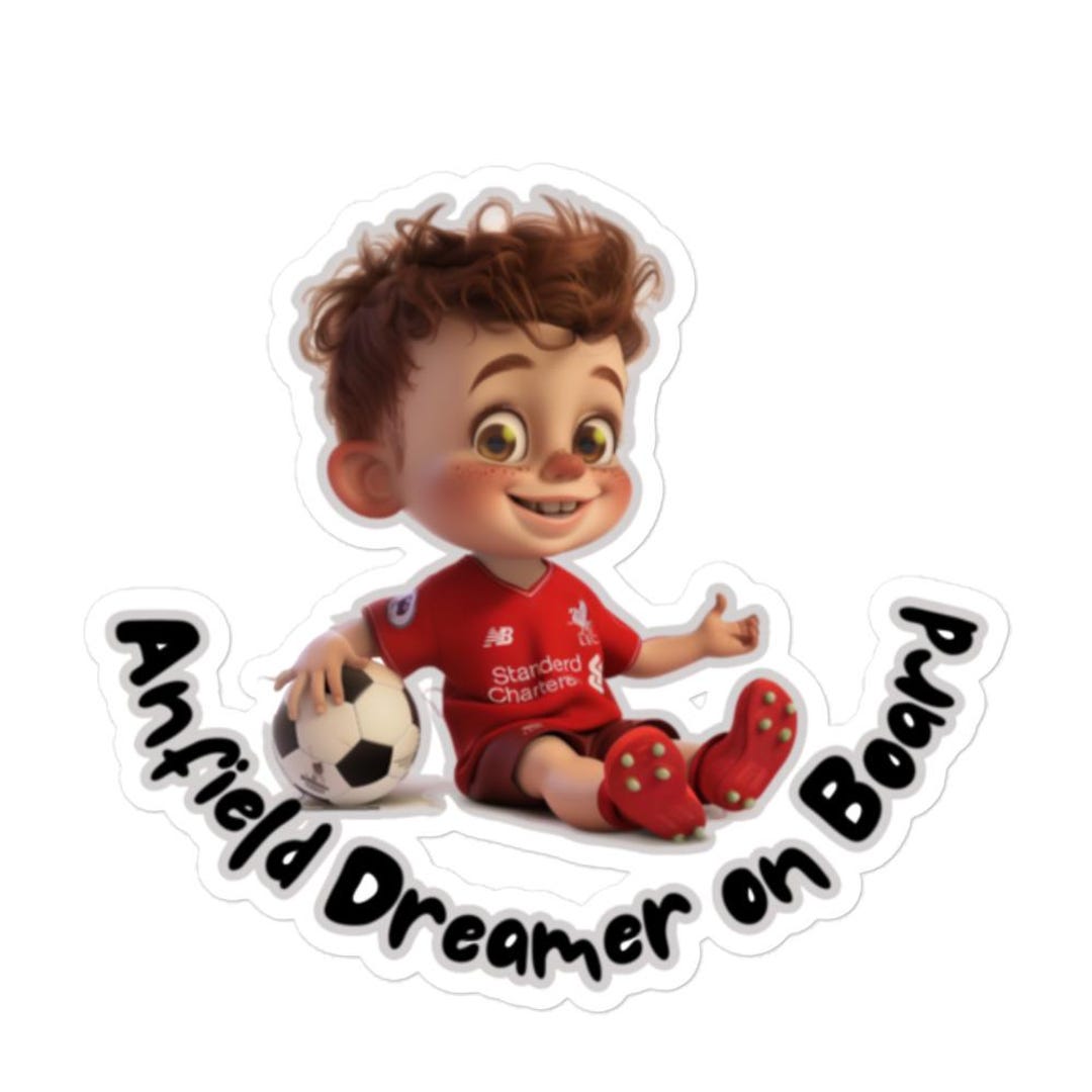 CAR Sticker anfield Dreamer on Board LIVERPOOL - Etsy