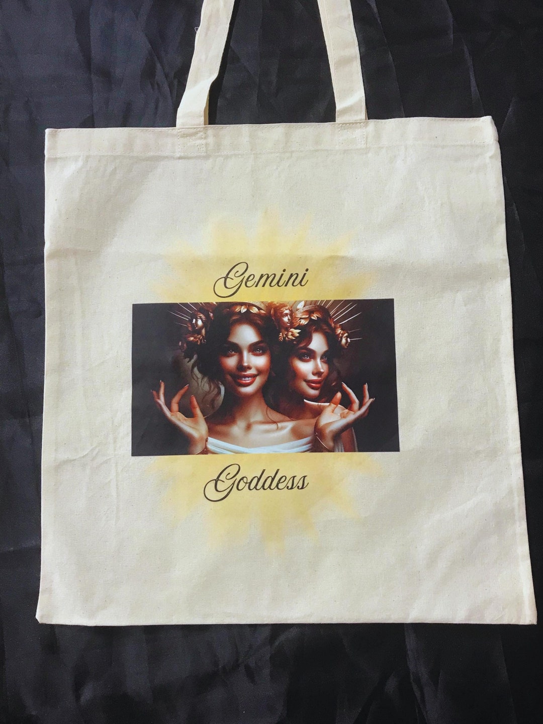 Gemini Tote Bag, Gemini Goddess Tote Bag, Women Canvas Tote Bag ...