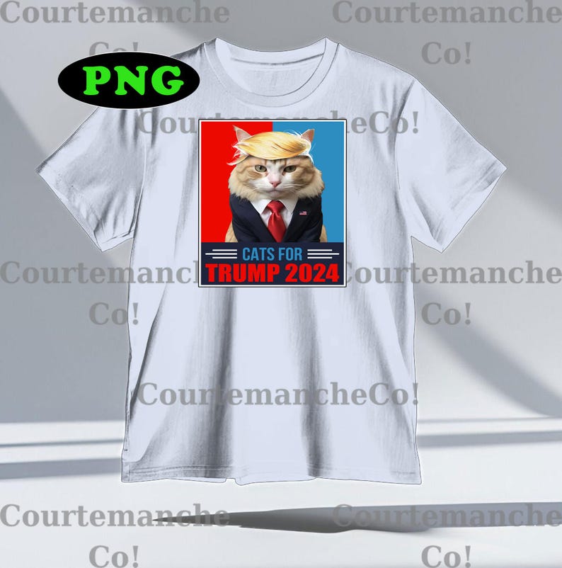 Cats for Trump 2024 Png,cats Lives Matter Png, Instant Download Png ...