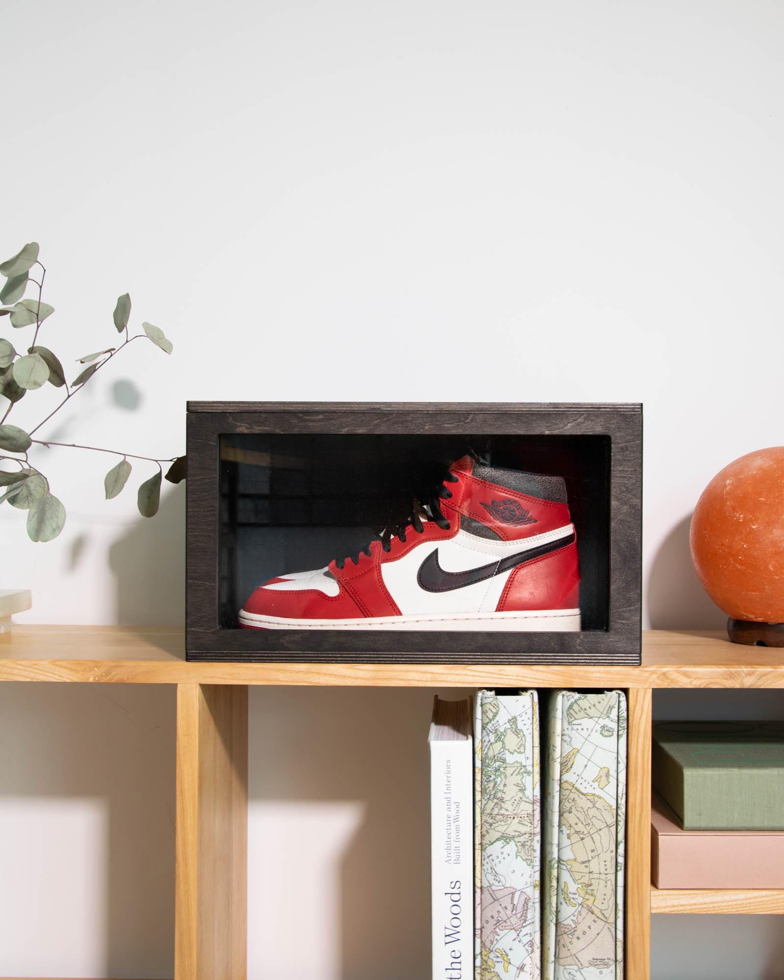 Wooden Sneaker Shoe Box, Sneaker Display Storage, Rustic Boho Home ...