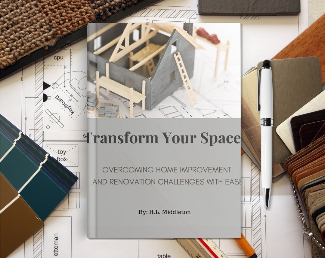 E-book DIY Guide Transform Your Space: Overcoming Home Improvement and ...