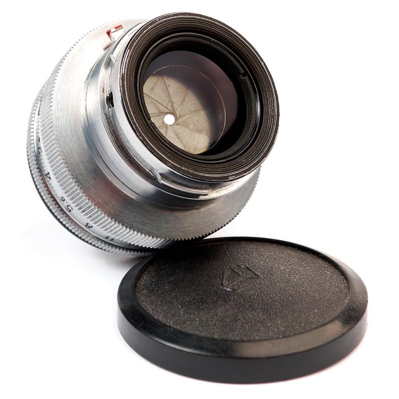 Soviet Jupiter-8m 50mm F/2 Lens Jupiter 8M Contax Mount Vintage USSR ...