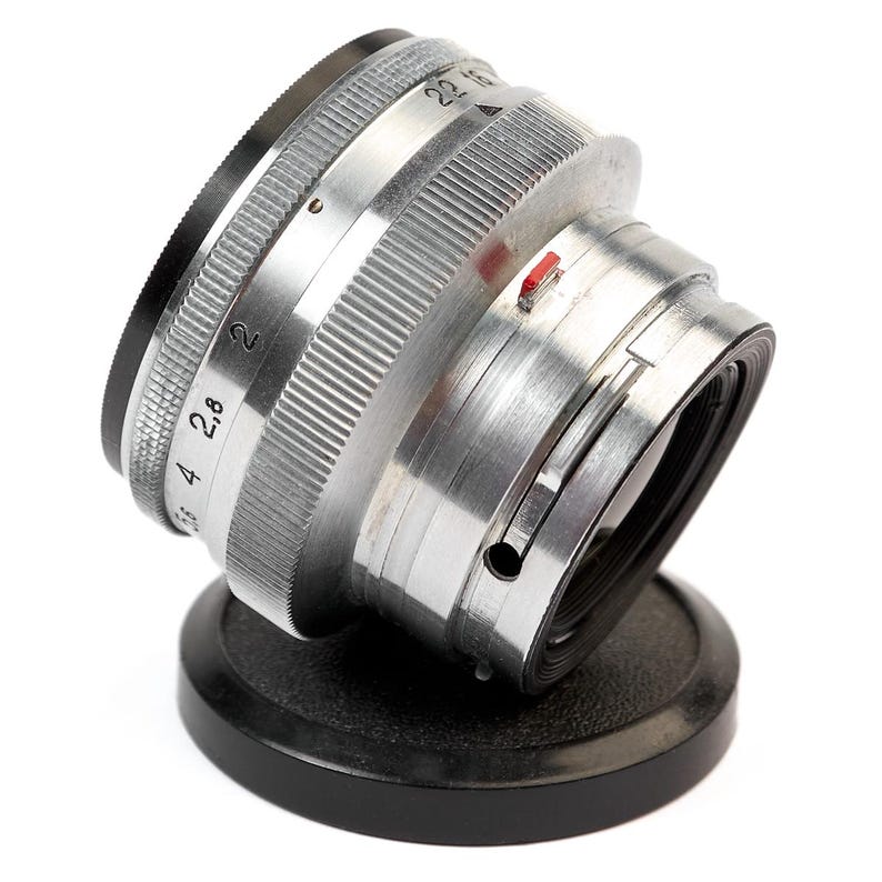 Soviet Jupiter-8m 50mm F/2 Lens Jupiter 8M Contax Mount Vintage USSR ...