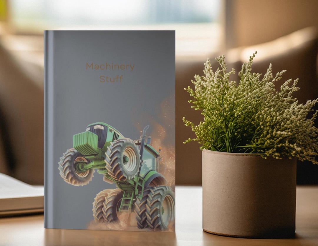 Machinery Stuff Hardback Notebook. Young Farmers. - Etsy